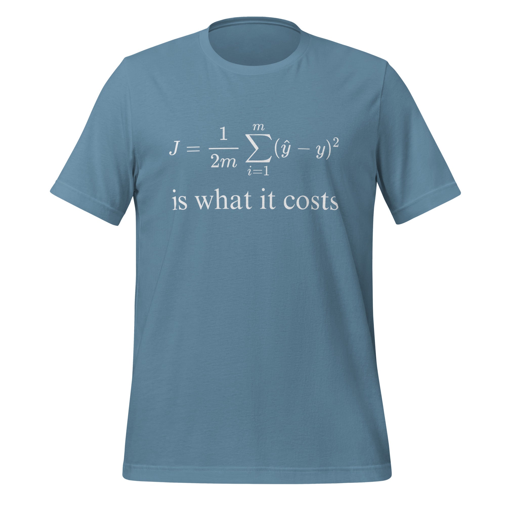 Cost Function for Linear Regression T-Shirt (unisex) - AI Store
