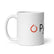 PyTorch Logo White Glossy Mug - AI Store